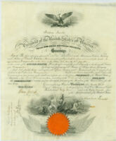 Commission of Daniel Ammen as Commander in the Navy, 1863, February 21 ...