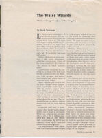 The Water Wizards: Their alchemy transformed Los Angeles — Calisphere