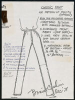 Cashin's illustrations of ready-to-wear designs for Alex Gropper. f08 ...