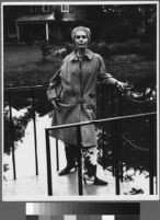 Oversized reprints of models wearing Cashin's fashion designs — Calisphere