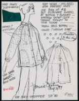 Cashin's illustrations of ready-to-wear designs for Alex Gropper, with ...