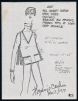 Cashin's illustrations of ready-to-wear designs for Alex Gropper. f08 ...