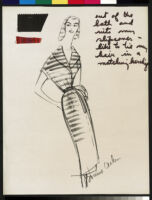 Cashin's illustrations of robe designs. b070_f05-31 — Calisphere