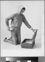 Oversized reprints of models wearing Cashin's fashion designs — Calisphere