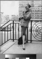 Oversized reprints of models wearing Cashin's fashion designs — Calisphere