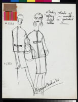 Cashin's ready-to-wear design illustrations for Sills and Co. b090_f04-07 — Calisphere
