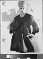 Oversized reprints of models wearing Cashin's fashion designs — Calisphere