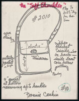 Cashin's rough sketches of handbag designs — Calisphere
