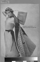 Oversized reprints of models wearing Cashin's fashion designs — Calisphere