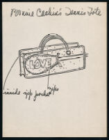Cashin's rough sketches of handbag designs — Calisphere