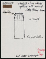 Cashin's illustrations of ready-to-wear designs for Alex Gropper. f03 ...