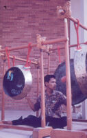 UCLA Bali. G. outdoor rehearsal gongs — Calisphere