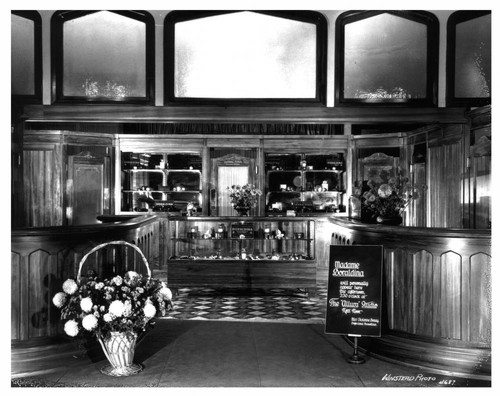 Department store cosmetics counter — Calisphere