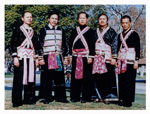 Men's traditional Hmong attire — Calisphere