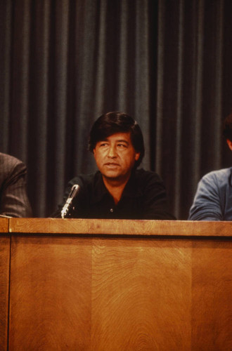 Press Conference with Caesar Chavez — Calisphere