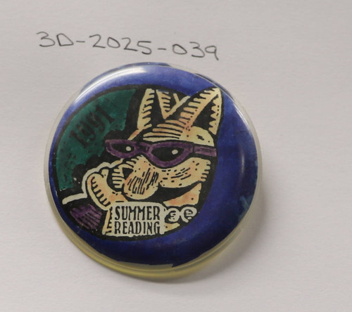 Kangaroo Summer Reading Program Button — Calisphere
