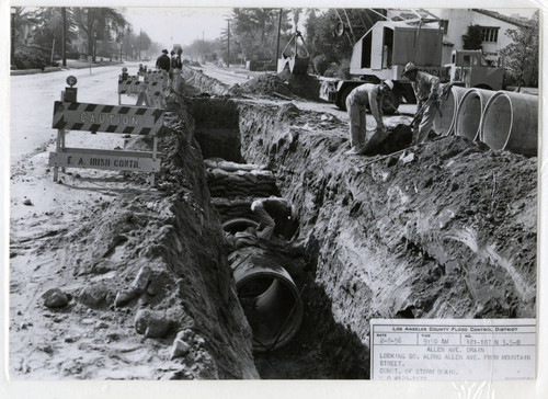 Allen Avenue Drain — Calisphere