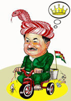 Masoud Barzani with Cobra Head — Calisphere