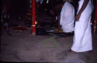 Sarpam Thullal Pulluvan Serpent Ritual - ritualists create a kalam ...