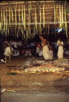 Theyyam festival - Pulluvan Sarpam thullal ritual enactment ...