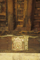 Prayer hall: Ceiling, imitation of an original panel — Calisphere