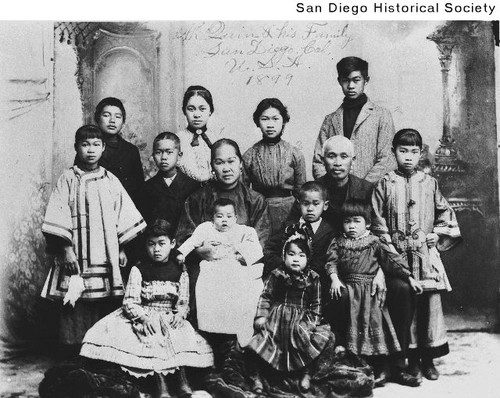 Ah Quin and his family — Calisphere