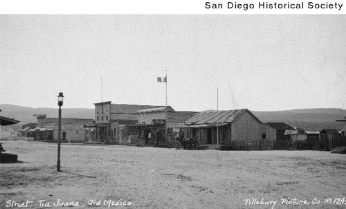 Street view of Tijuana, Mexico — Calisphere