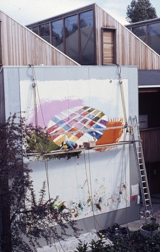 Martinez Hall Mural, 1976 — Calisphere