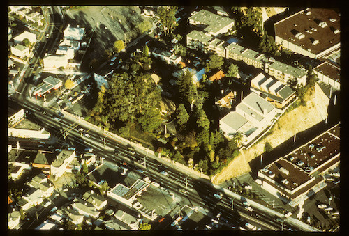Aerial view of CCAC's Oakland campus, 1970 — Calisphere