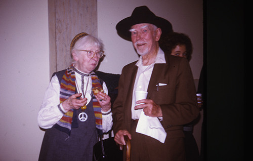 Imogen Cunningham with Joseph Sinel — Calisphere