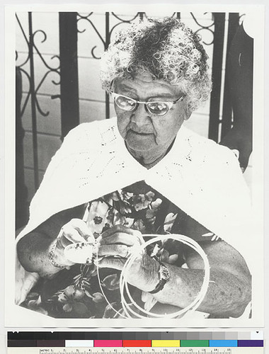 Laura Fish Somersal, last Wappo speaker and weaver — Calisphere