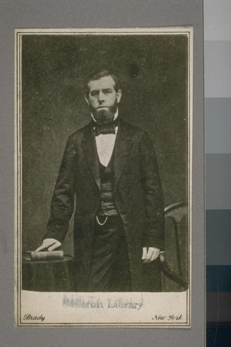 [Portrait of David Colbreth Broderick.] — Calisphere
