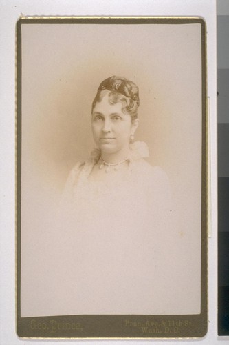 [Portrait of Phoebe Apperson Hearst.] — Calisphere