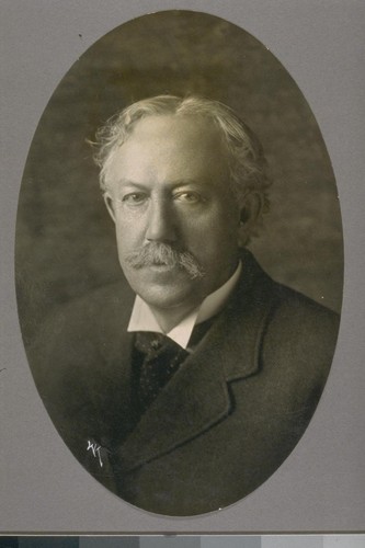 David Starr Jordan, author of "The Blood of the Nation." — Calisphere