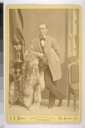 [Portrait of Charles Warren Stoddard.] — Calisphere