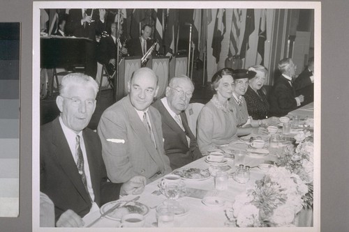 Left to right: Mayor Clifford Rishell; Kent Pursel, Chairman, Board of Supervisors, Alameda ...