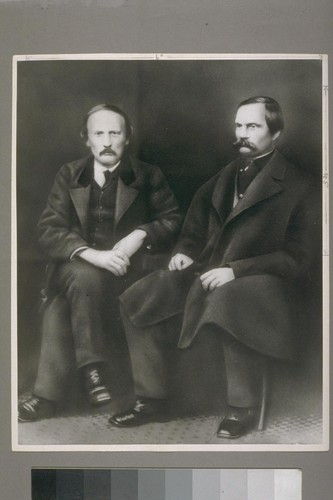 Brigadier General James H. Carleton and [Christopher] "Kit Carson ...