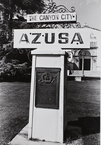 War Memorial Plaque, City of Azusa, 1923 — Calisphere
