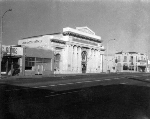 First National Bank and Inglewood Theater — Calisphere