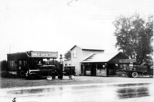 Dublin Service Station, (1936), photograph — Calisphere