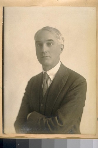 Edward Rainey, the Mayor's Secretary from 1912 to — Calisphere