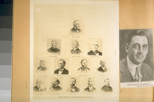 Early Regents of the University of California — Calisphere