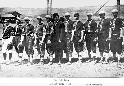 Albany Ball Team — Calisphere