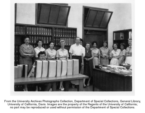 Shields Library, Franziska Suttner, Corinne Neumann, Dorothy Hagerman ...