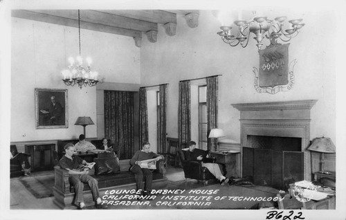 Lounge - Dabney House California Institute of Technology Pasadena ...