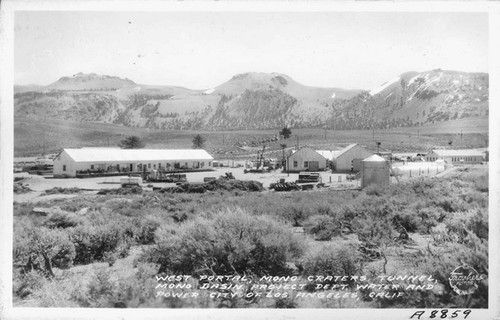 West Portal, Mona Craters Tunnel, Mono Basin Project Dept. Water and ...