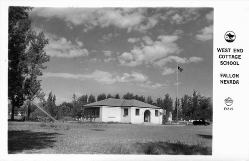 West End Cottage School Fallon Nevada — Calisphere