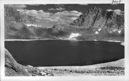 Tulainyo Lake on Crest of Sierras near Lone Pine, Calif — Calisphere