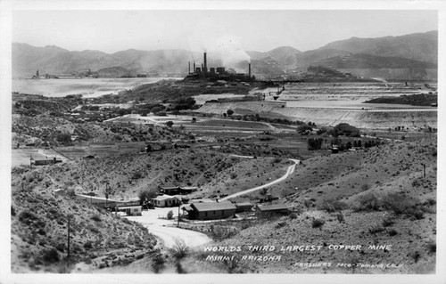 World's Third Largest Copper Mine, Miami, Arizona — Calisphere