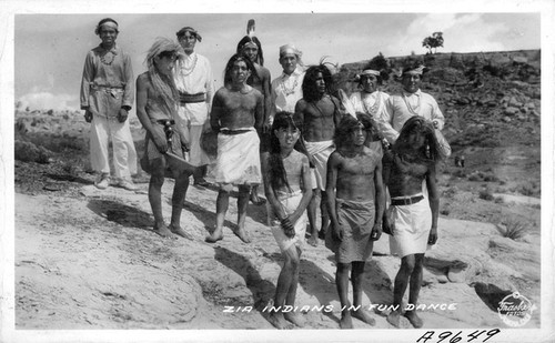 Zia Indians in Fun Dance — Calisphere